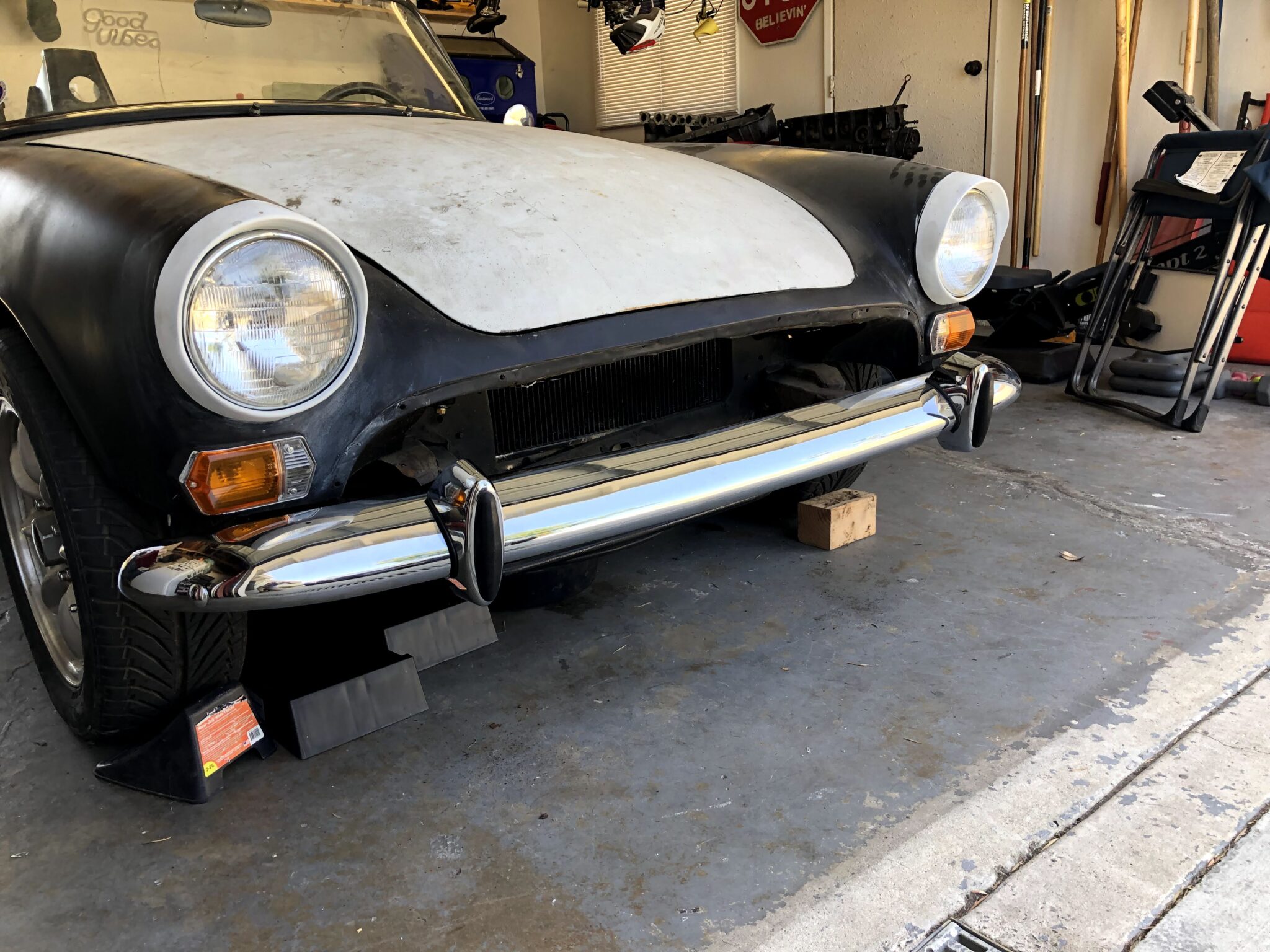 Sunbeam Alpine V6 Restomod: Welcome to the Chrome Zone - A Relentless ...